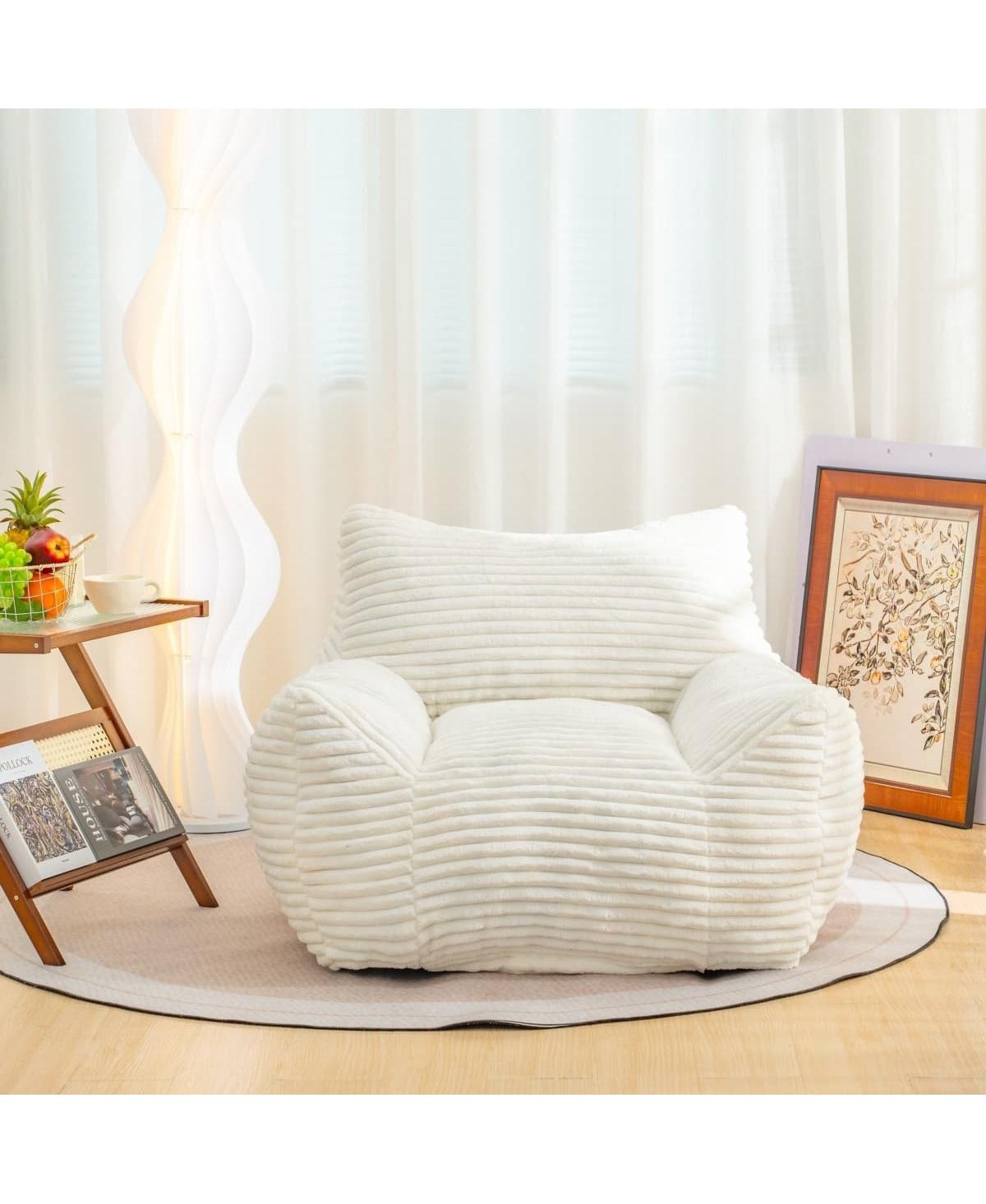 Click here for Oversized Bean Bag Chair for Adults with Armrests... prices