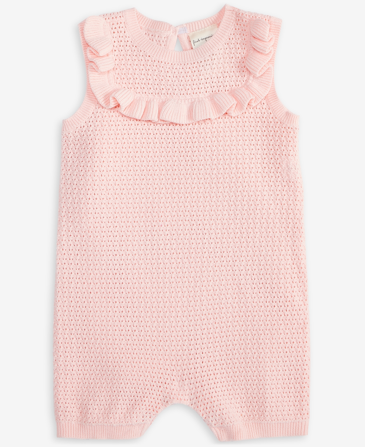 Click here for First Impressions Baby Girls Pointelle Cotton Ruff... prices