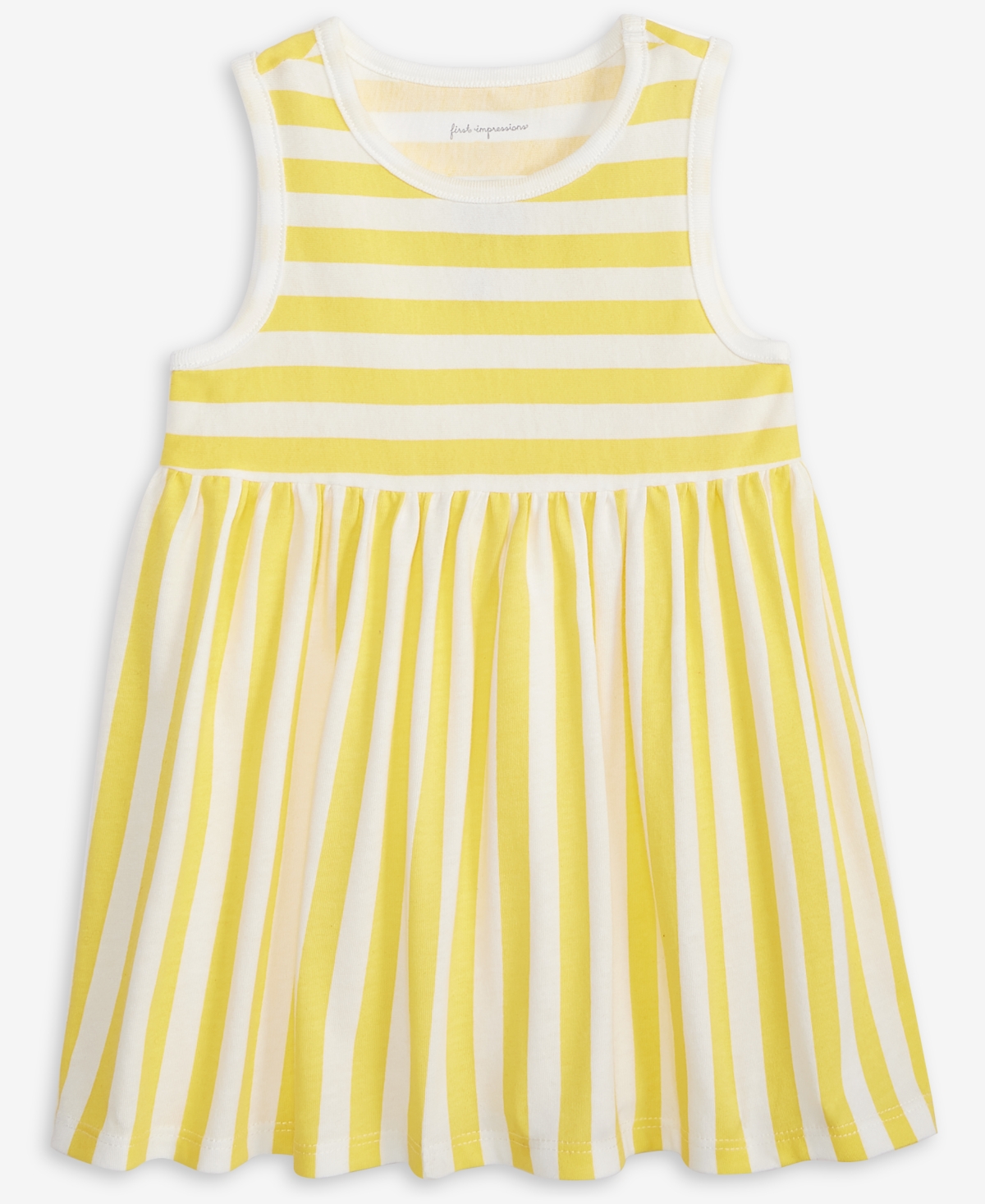 Click here for First Impressions Baby Girls Cabana Striped Tank D... prices