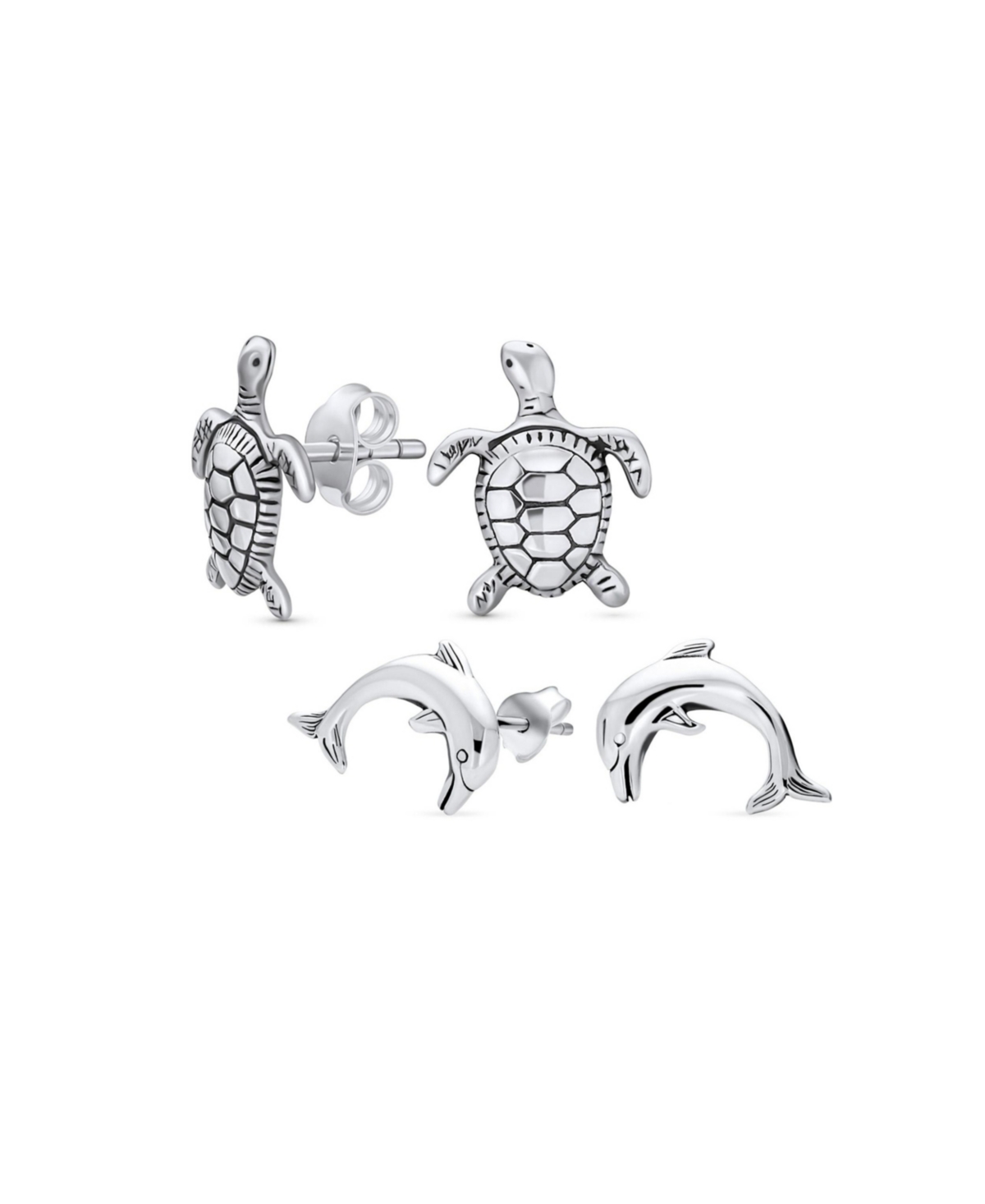 Click here for Bling Jewelry Set of 2 Hawaiian Sea Tortoise & Dol... prices