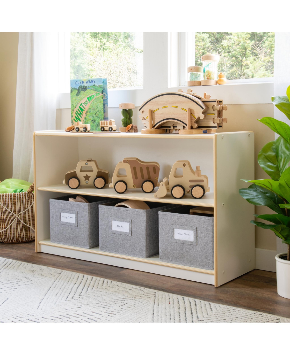 Click here for Guidecraft EdQ 2-Shelf Open Storage 24" - Whi... prices