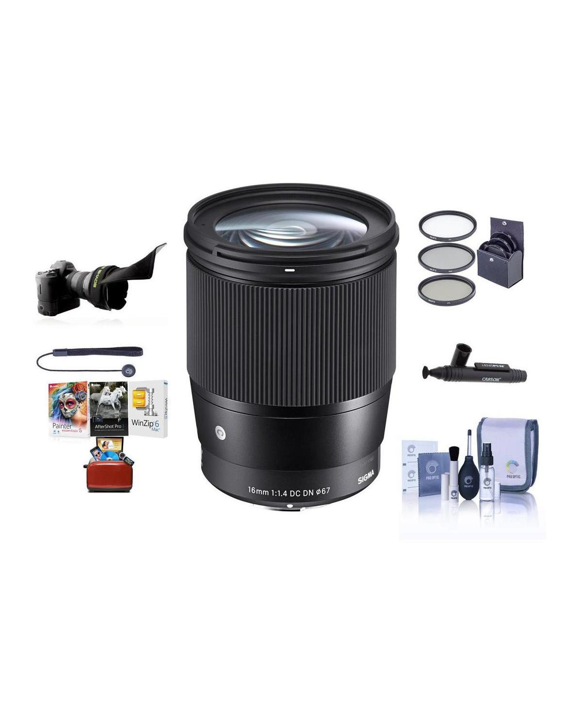 Click here for Sigma 16mm f/1.4 Dc Dn Contemporary Lens for Micro... prices