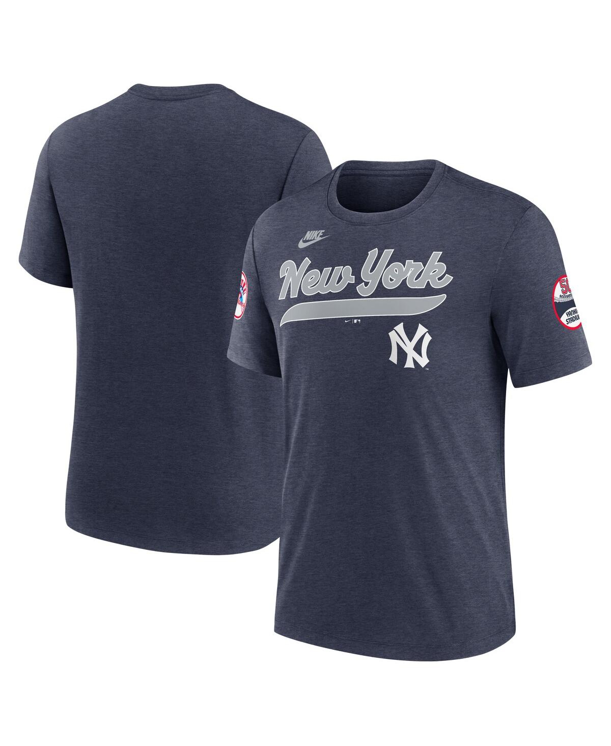 Click here for Nike Mens Heather Navy New York Yankees Cooperstow... prices