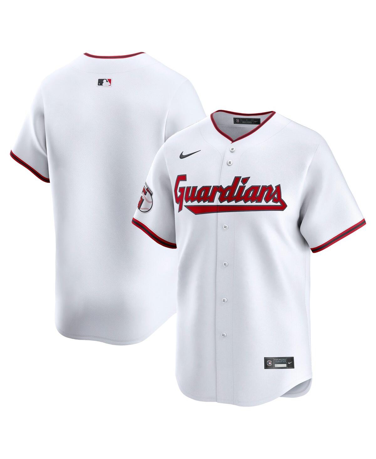 Click here for Nike Mens White Cleveland Guardians Home Limited J... prices