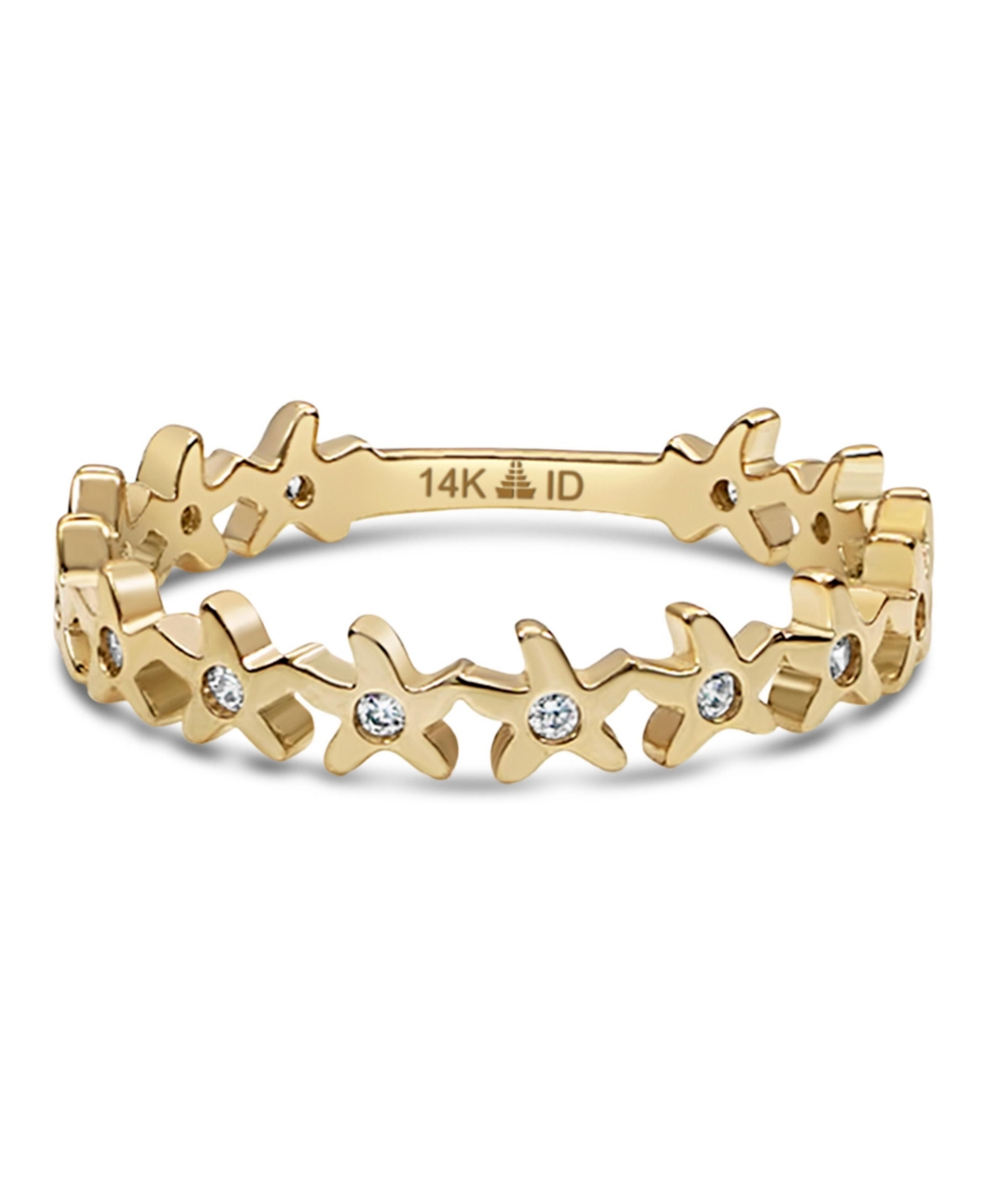 Click here for Devata Starfish Ring in 14K Gold  Size 8  approx.... prices
