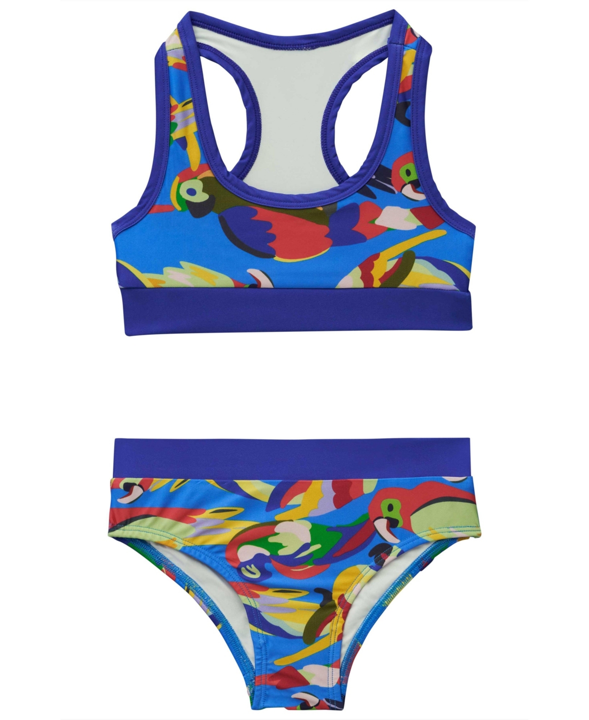 Click here for Roarsome Girls Parrot Bikini - Bright blue prices