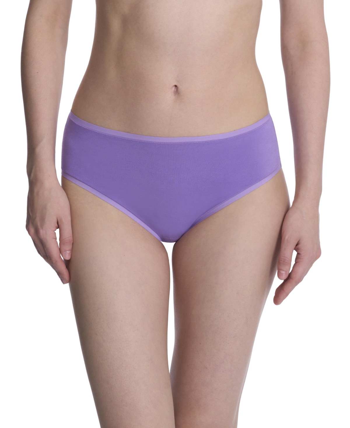 Click here for Natori Womens Bliss Bare Cotton Hipster - Violet b... prices