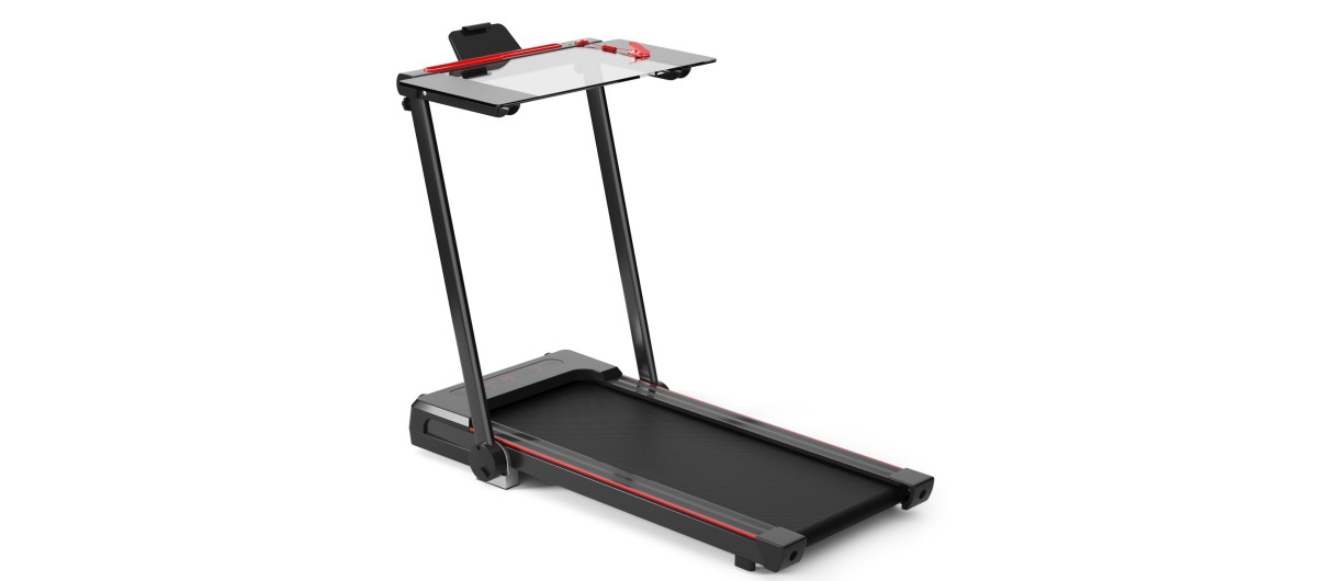 Click here for 2.25 Hp 3-in-1 Folding Treadmill with Table Speake... prices