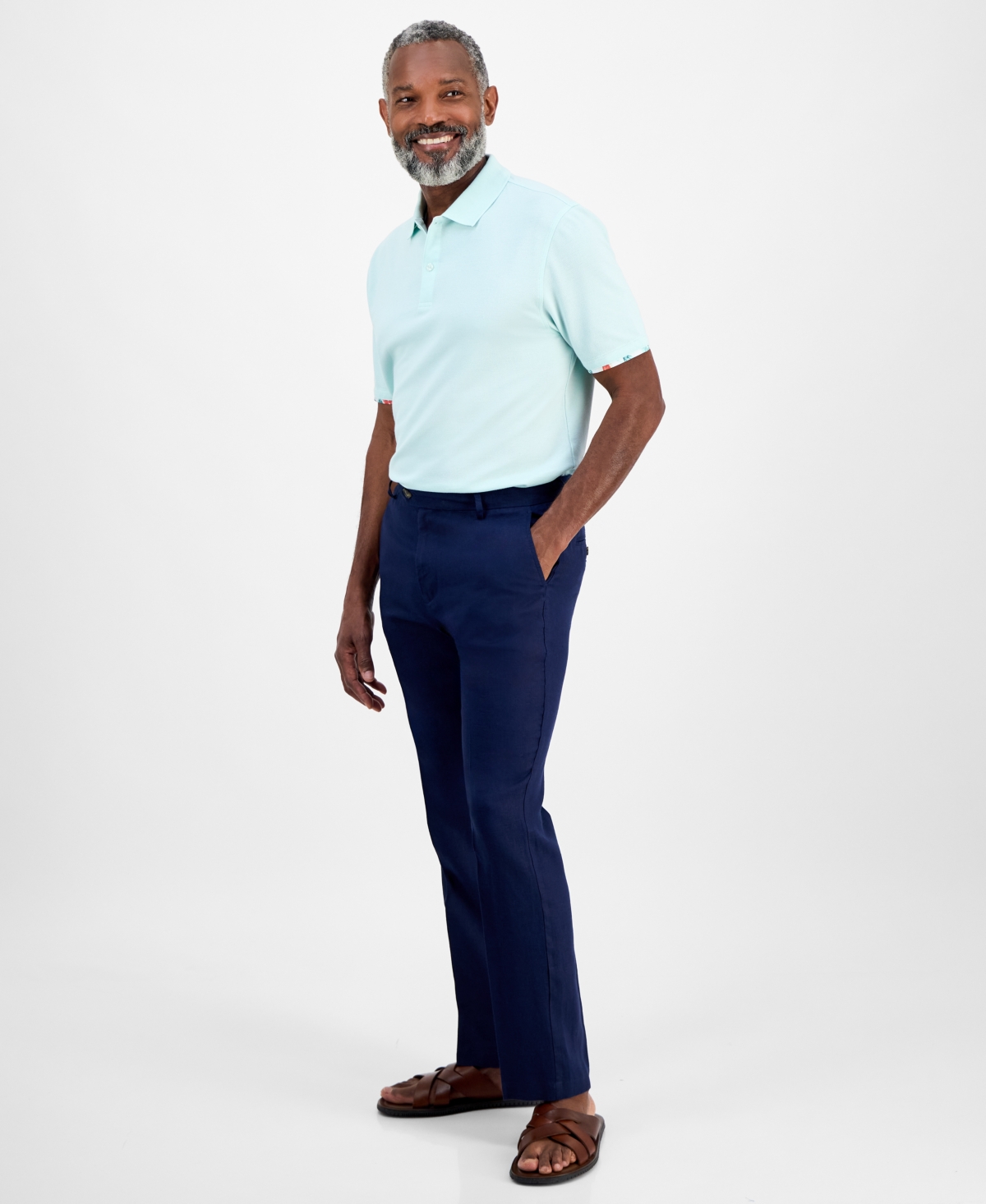 Click here for Club Room Mens Linen Cross-Dye Pants  Created for... prices