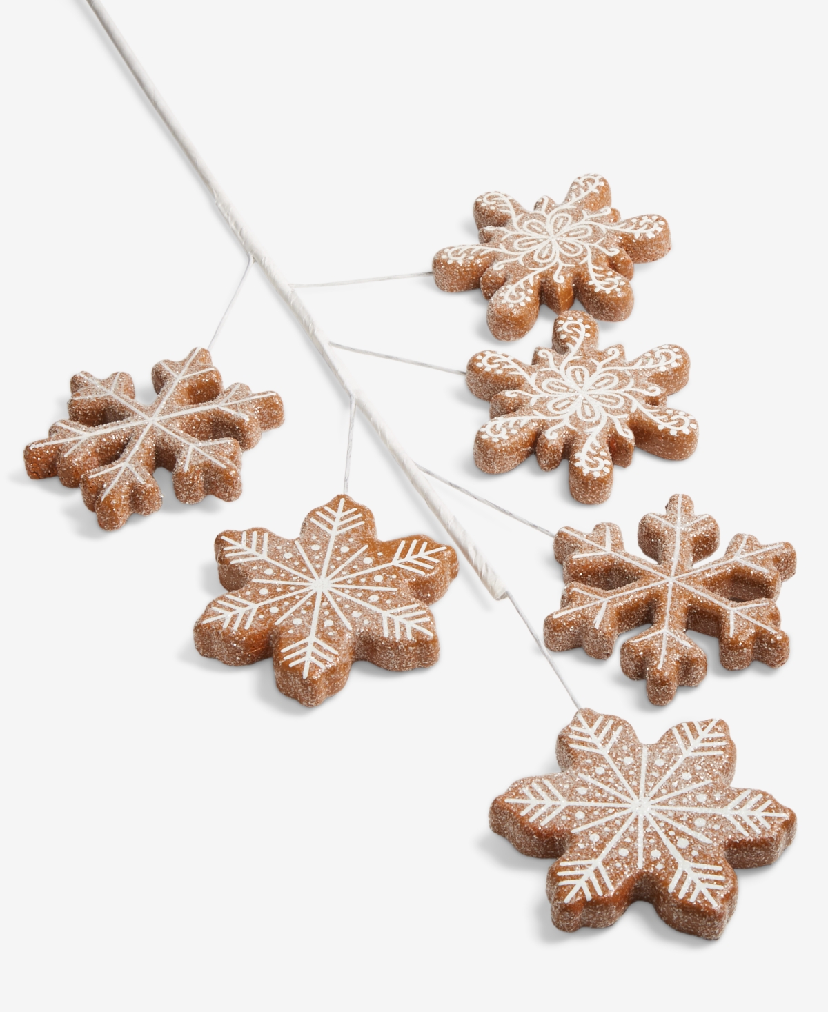 Click here for Holiday Lane Gingerbread Village Snowflake Pick Or... prices