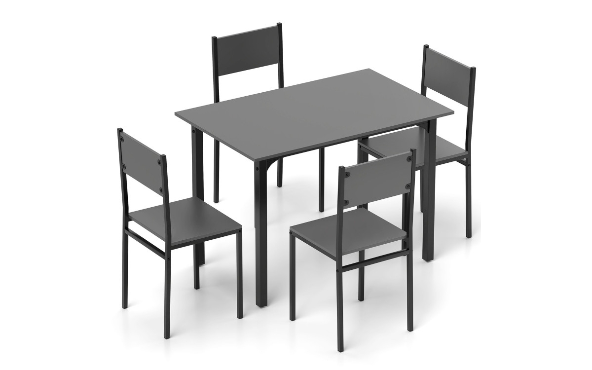 Click here for 5 Piece Dining Table Set Industrial Style Kitchen... prices