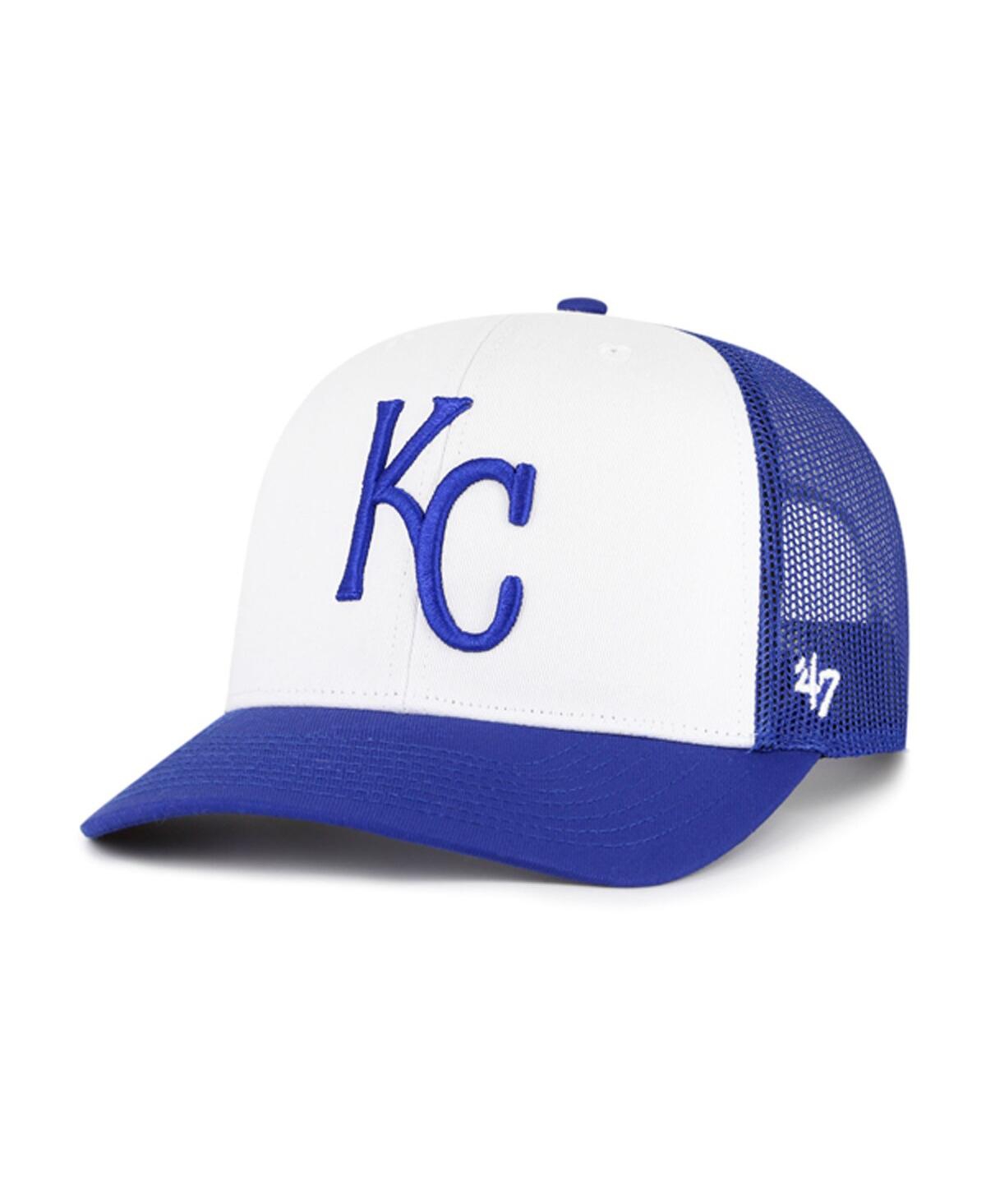 Click here for 47 Brand Mens White/Royal Kansas City Royals Fresh... prices