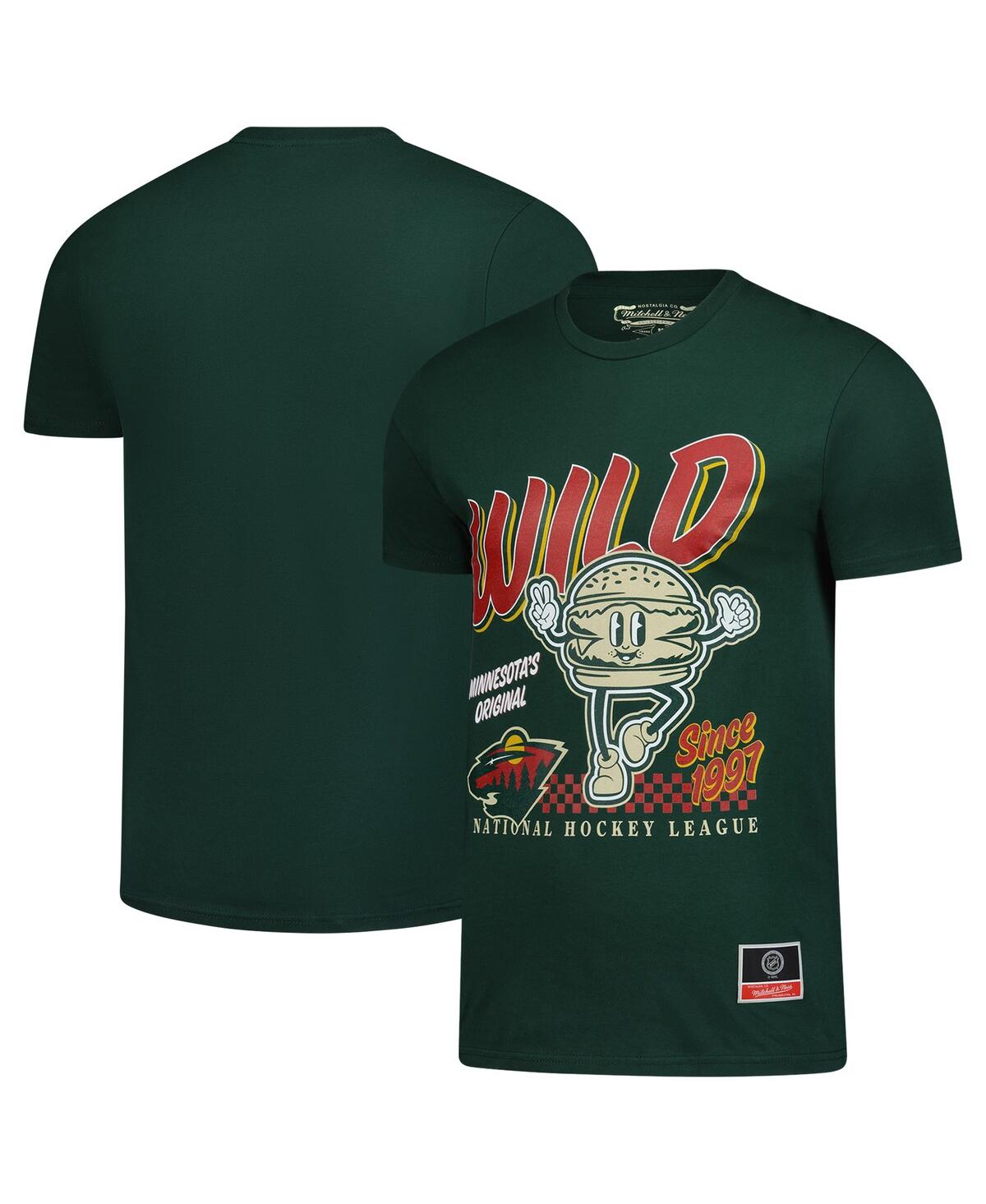 Click here for Mitchell & Ness Mens Green Minnesota Wild Local Fo... prices
