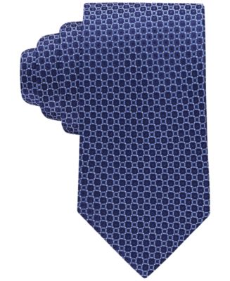 Tommy Hilfiger Men's Pilsen Square-Pattern Tie - Macy's