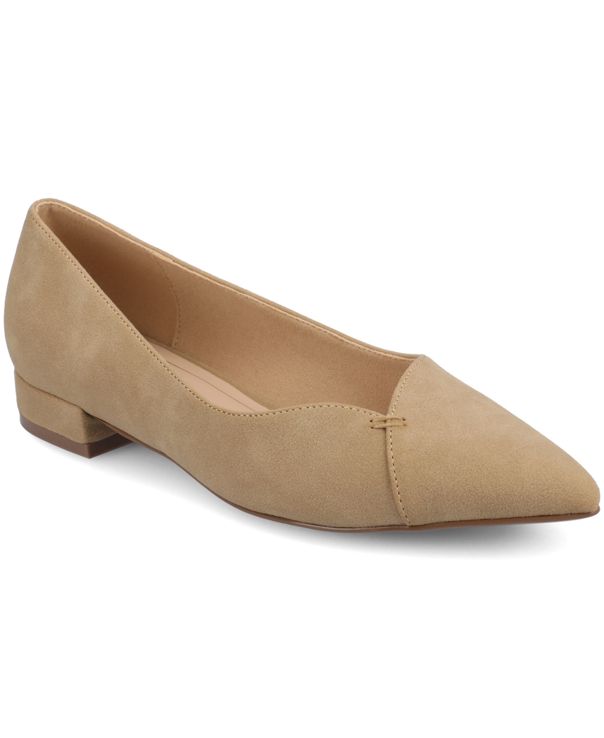 Click here for Journee Collection Womens Carmin Slip On Pointed T... prices