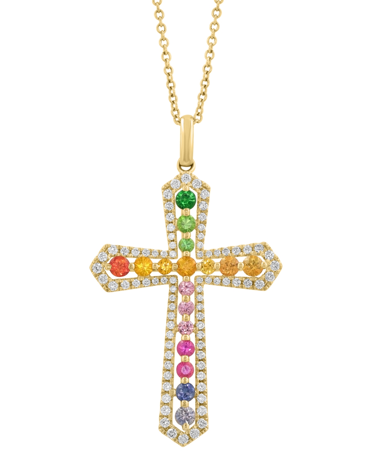 Click here for Effy Multi-Sapphire (3/4 ct. t.w.)  Green Garnet (... prices