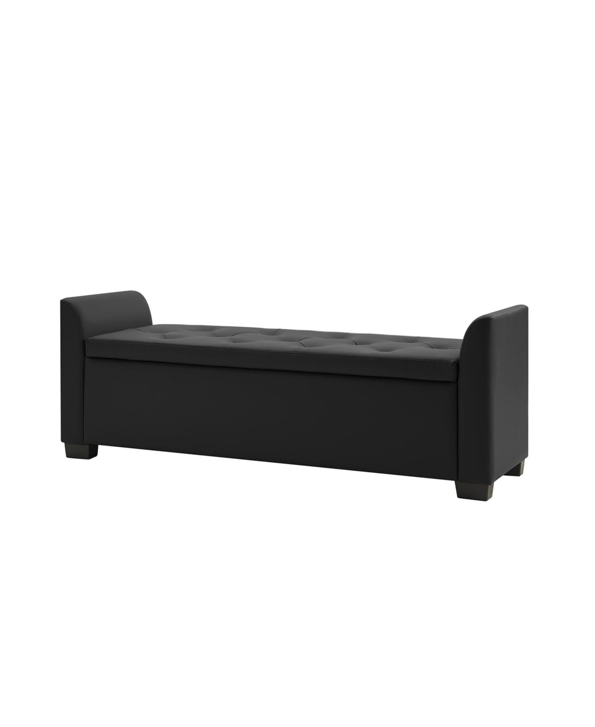 Click here for Monica 57.75Wide Tufted Storage Bench with Flared... prices