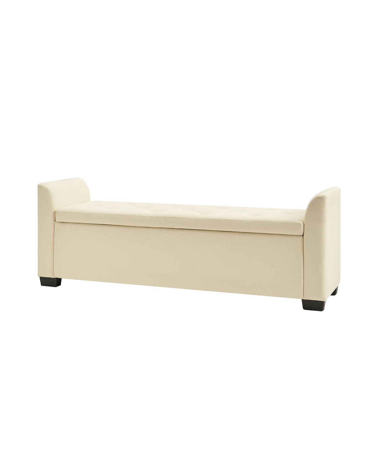 Click here for Monica 57.75Wide Tufted Storage Bench with Flared... prices