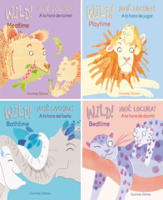 Child's Play Books Wild Bilingual Board Books, Set of 4 - Macy's