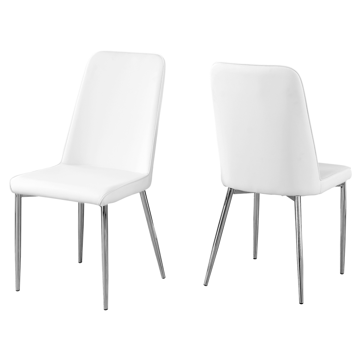 Click here for Set of Two Upholstered Faux Leather Dining Chairs... prices