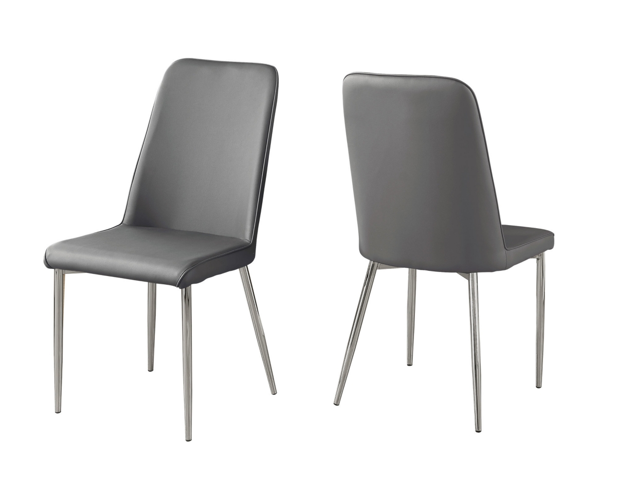 Click here for Set of Two Upholstered Faux Leather Dining Chairs... prices