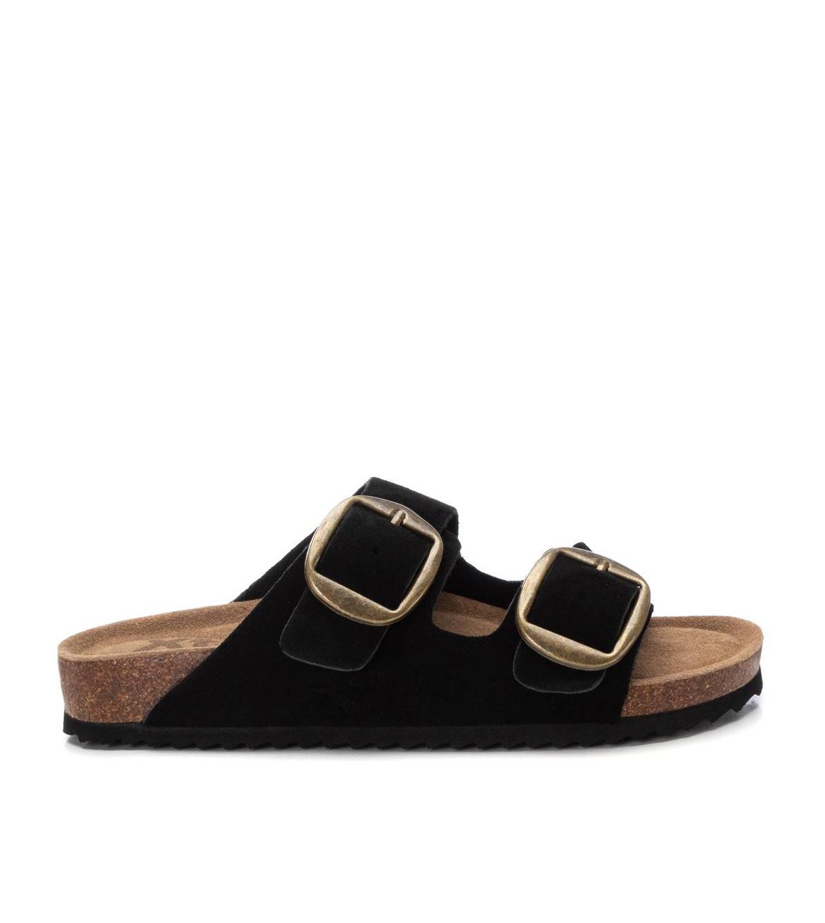 Click here for Womens Suede Double Strap Buckle Sandals By Xti -... prices