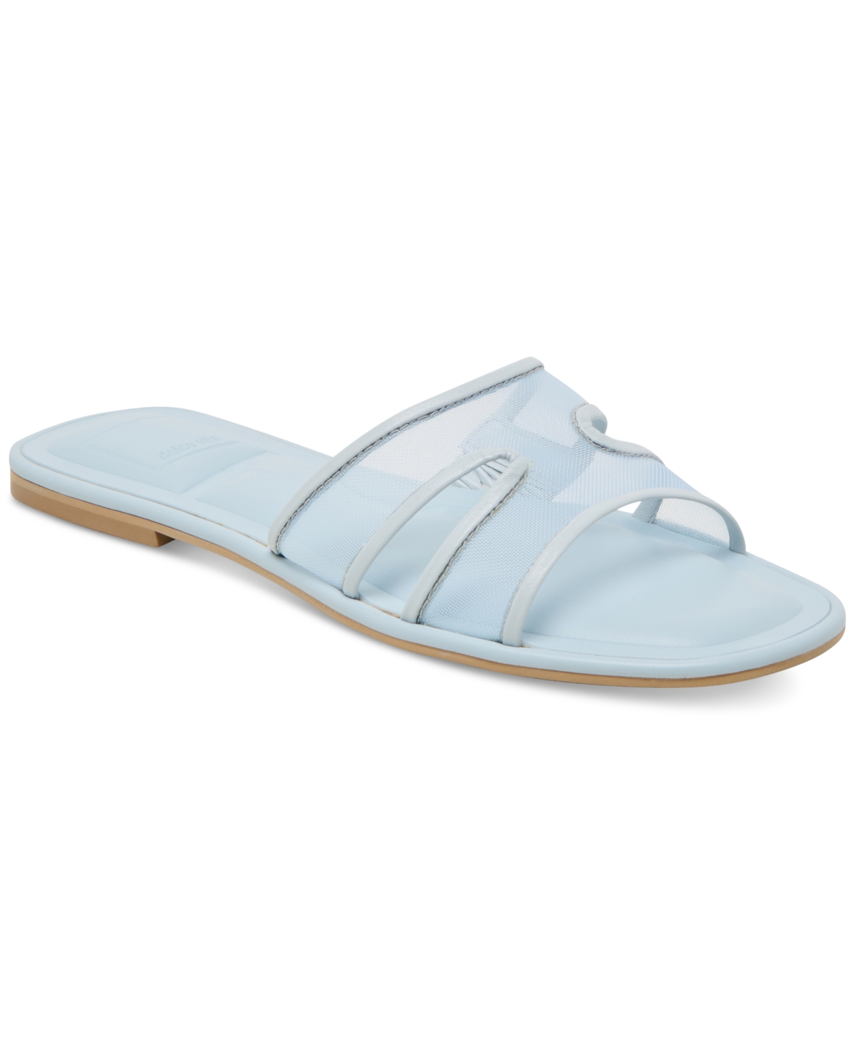 Click here for Dolce Vita Womens Flori Mesh Crossband Slide Flat... prices