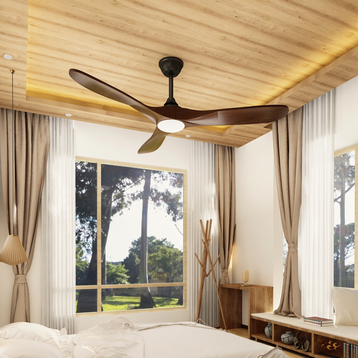Click here for 60 inch lighted ceiling fan  indoor and outdoor us... prices