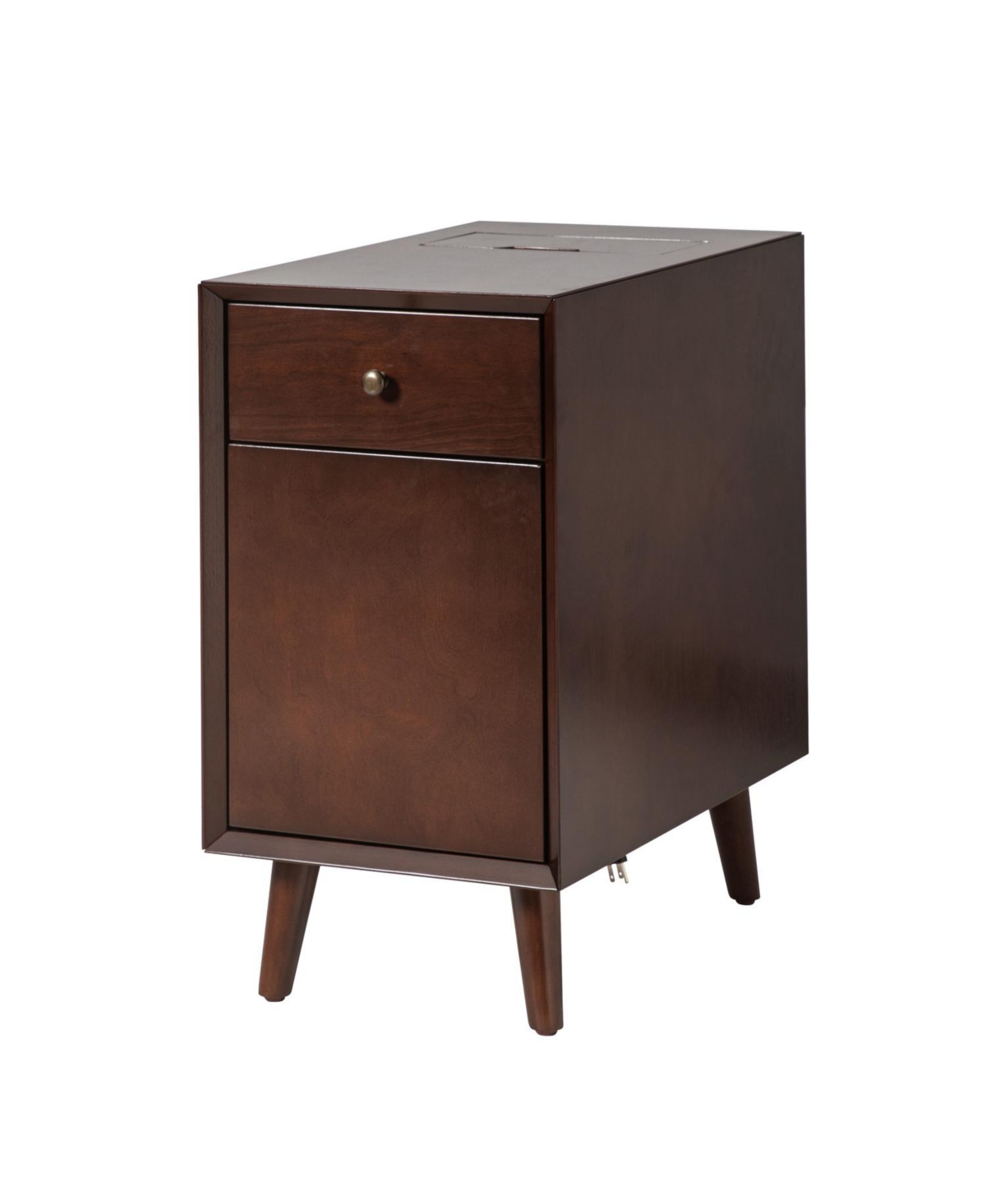 Click here for Mid-century Modern Mitch End Table with Storage an... prices