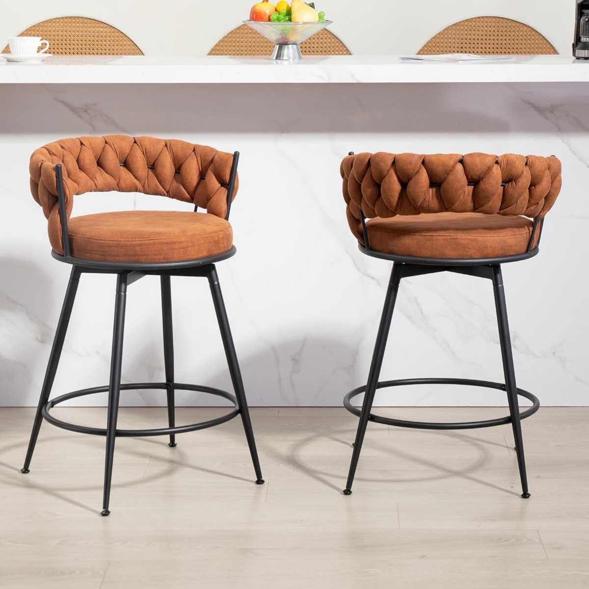 Click here for Dyhome 26 Inch Counter Height Bar Stools Set of 2... prices