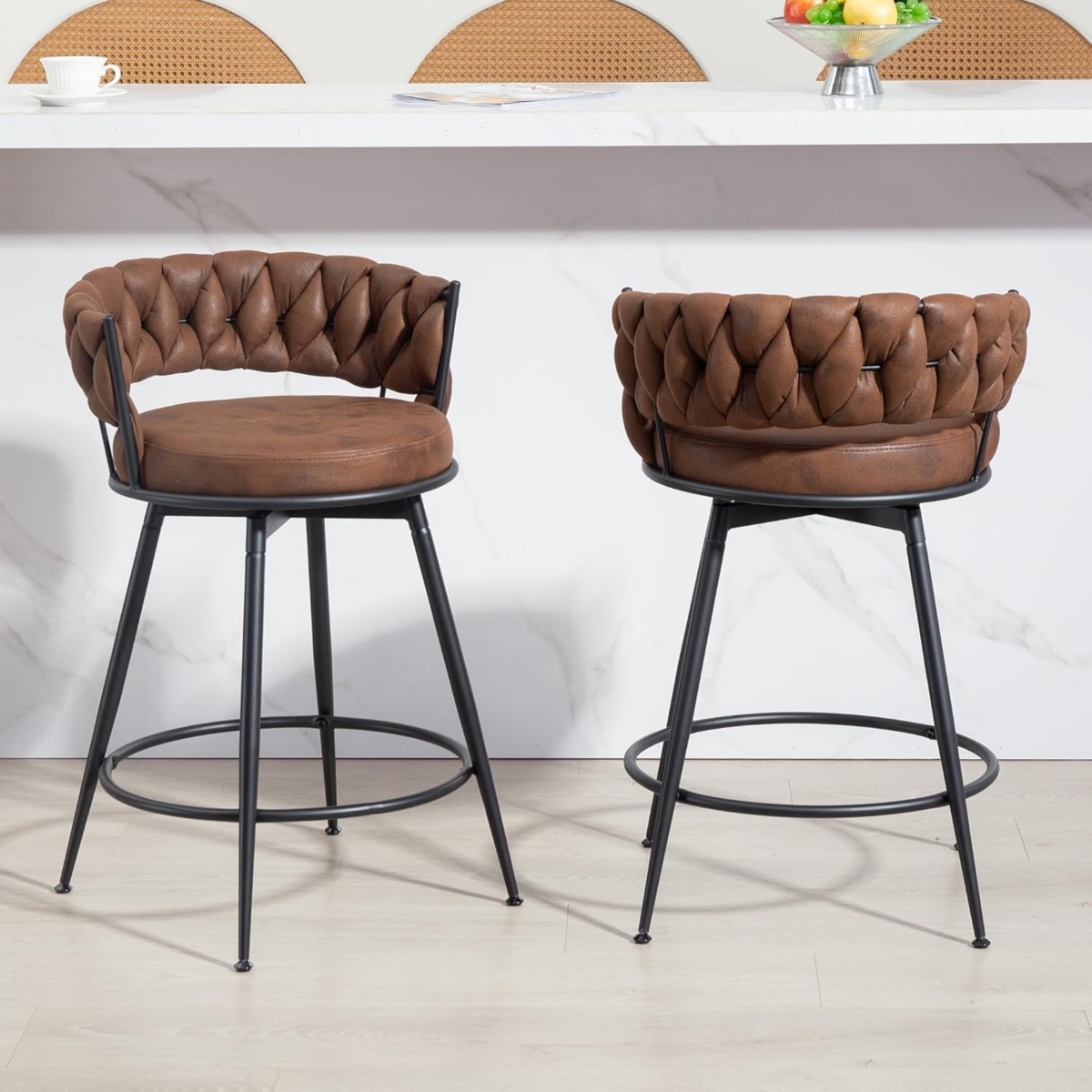 Click here for Dyhome 26 Inch Counter Height Bar Stools Set of 2... prices