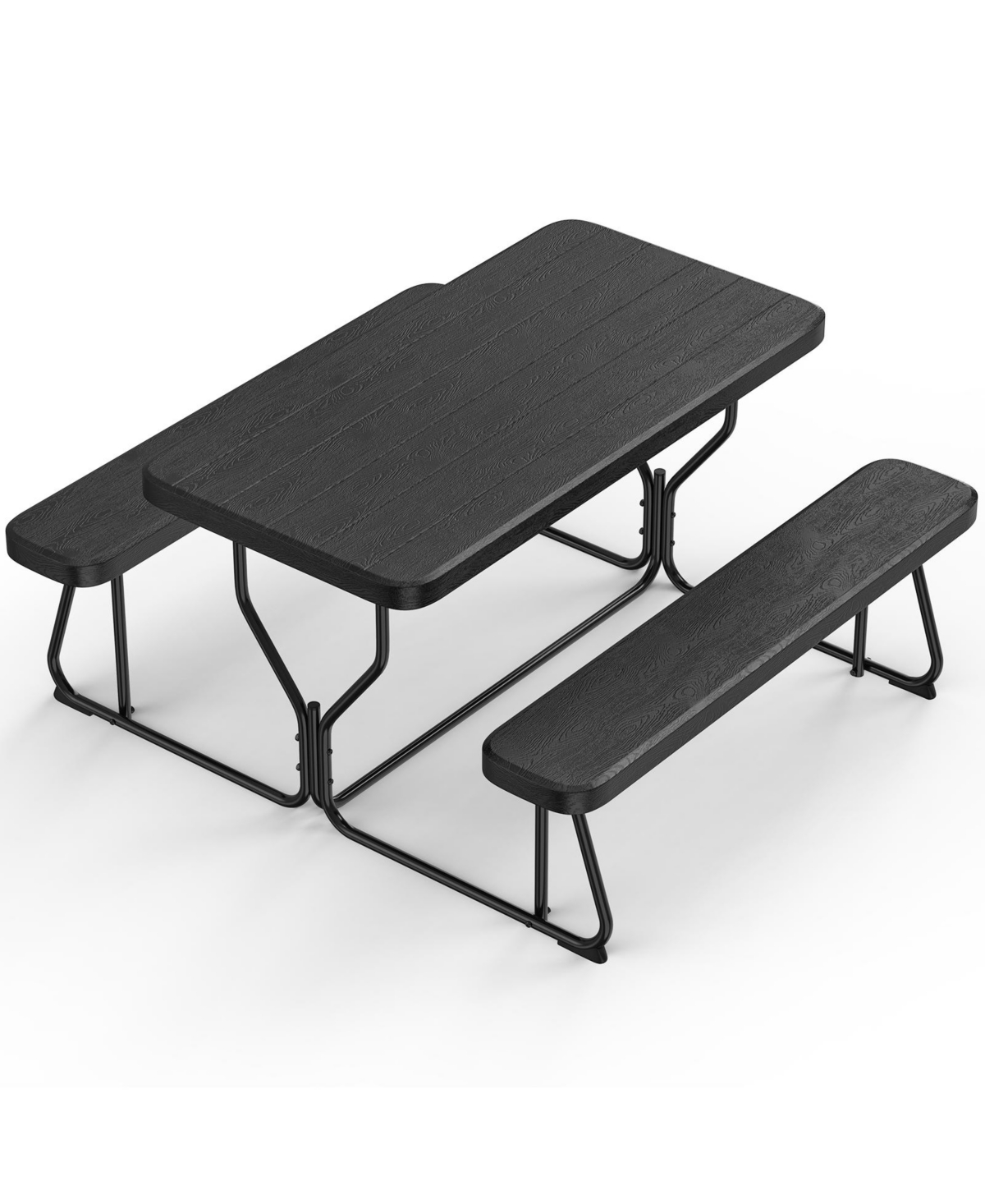 Click here for 4.5ft Picnic Table with 2 Benches Heavy-Duty Table... prices