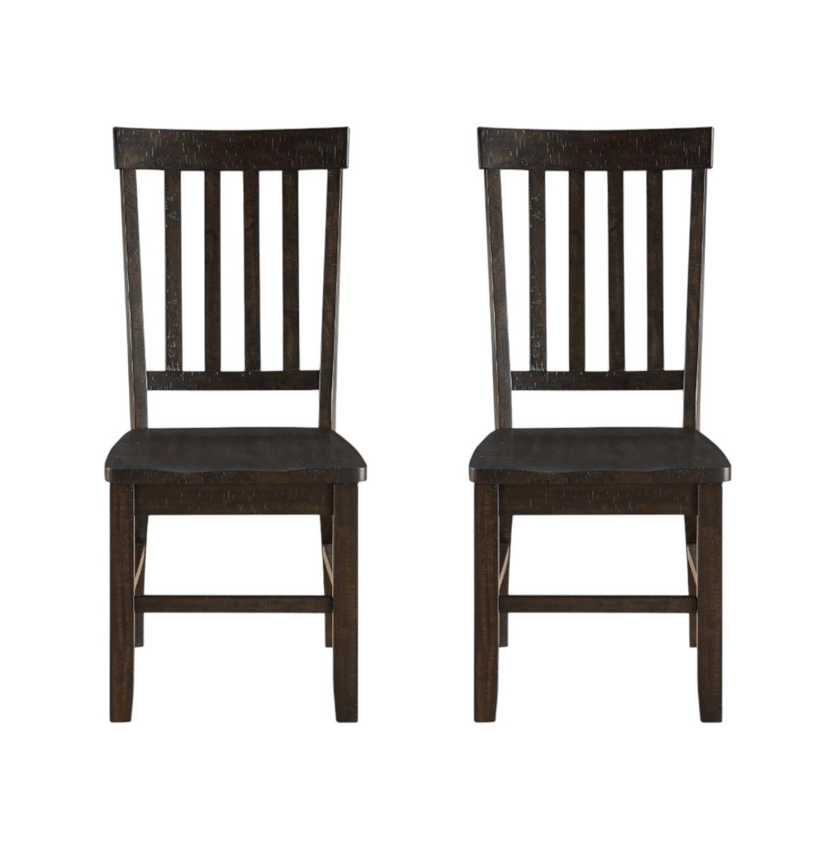 Click here for Set of Two Ladder Back Wood Dining Chairs for Ever... prices