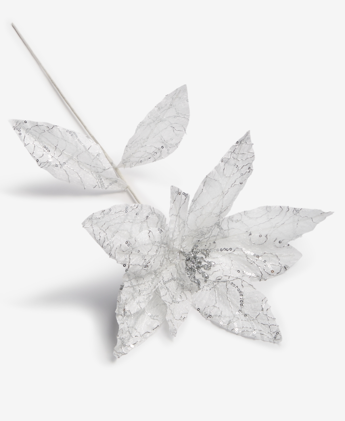 Click here for Holiday Lane Jeweled Classics Flower Pick Ornament... prices
