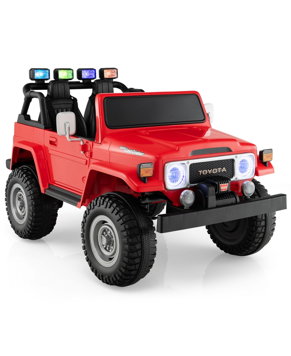 Click here for 12V 2-Seat Licensed Kids Ride On Toyota FJ40 Car w... prices