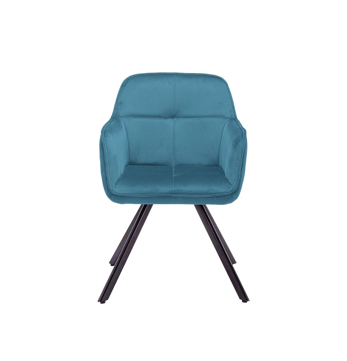 Click here for Velvet Arm Chair with Sturdy Metal Base for Dining... prices