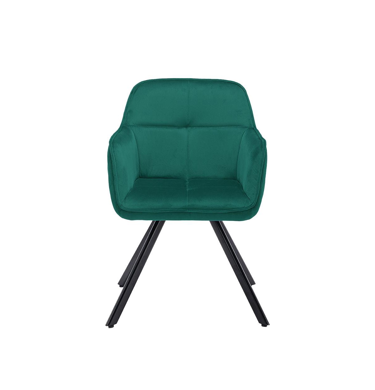 Click here for Velvet Arm Chair with Sturdy Metal Base for Dining... prices