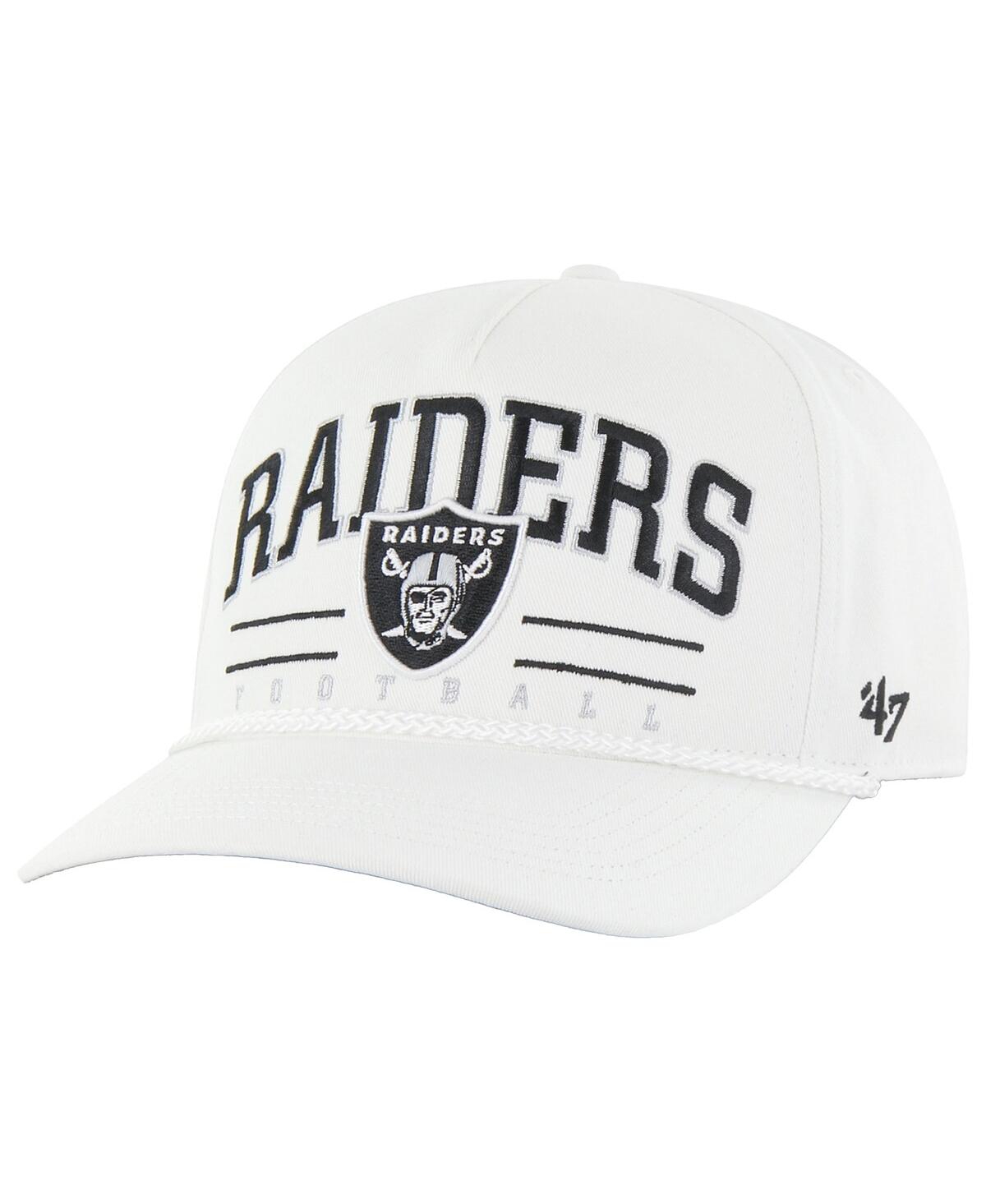 Click here for 47 Brand Mens White Las Vegas Raiders Roscoe Hitch... prices