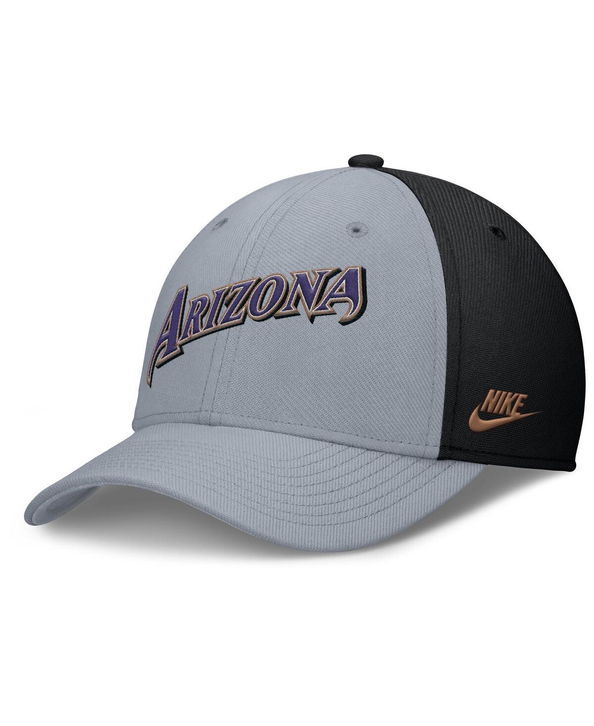 Click here for Nike Mens Gray/Black Arizona Diamondbacks Rise Swo... prices