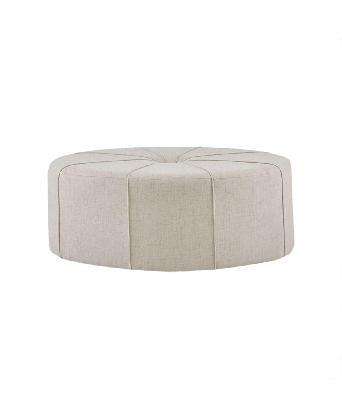 Click here for Oversized Oval Button Tufted Upholstered Ottoman w... prices