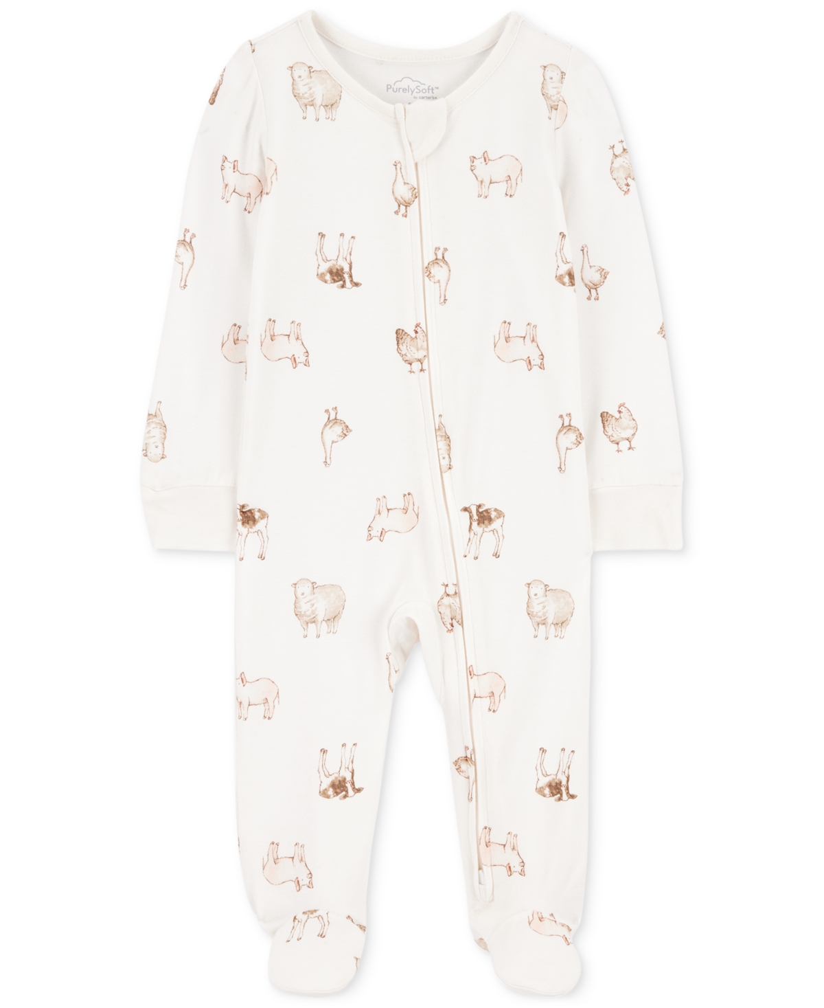 Click here for PurelySoft by Carters Baby Zip-Up PurelySoft 1-Pie... prices