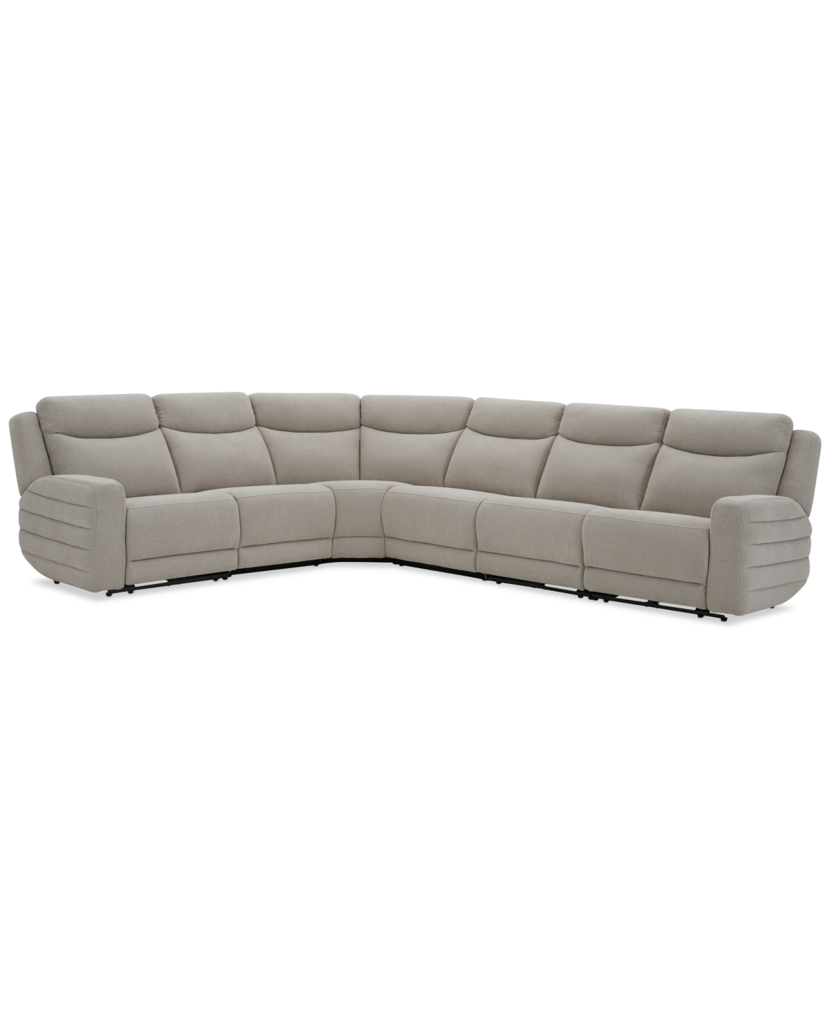 Click here for Kristyan 6-Pc. Fabric Sectional with 3 Power Motio... prices