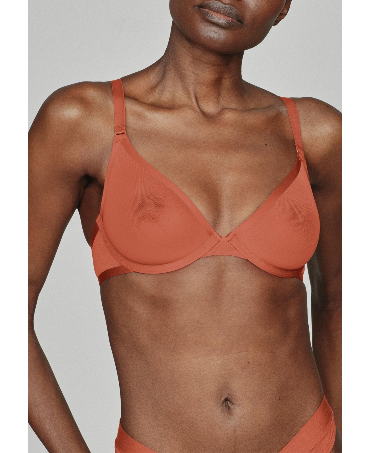 Click here for Cuup Womens The Thong - Mesh - Clay prices