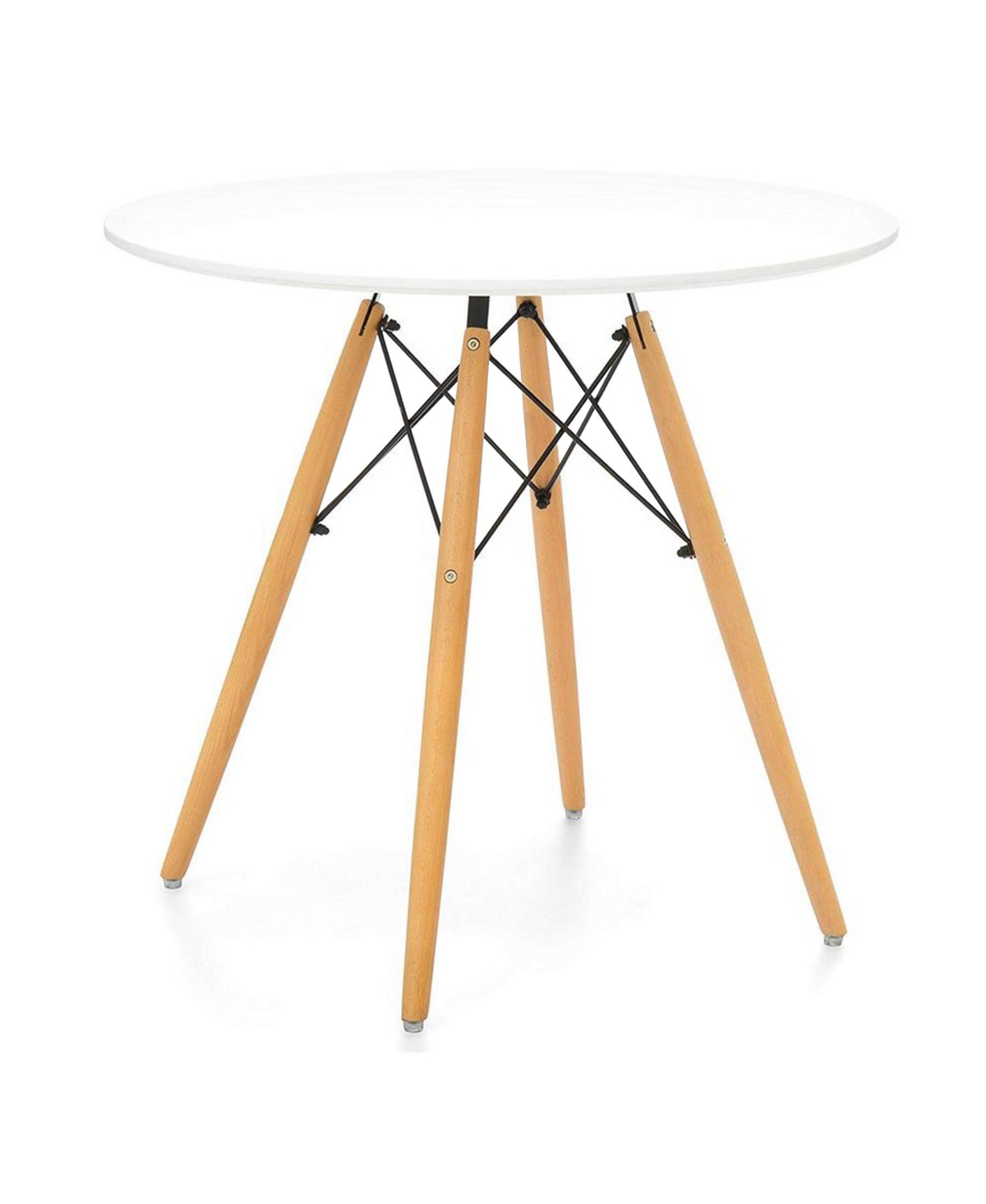 Click here for Contemporary Round Dining Table – Glossy Fi... prices