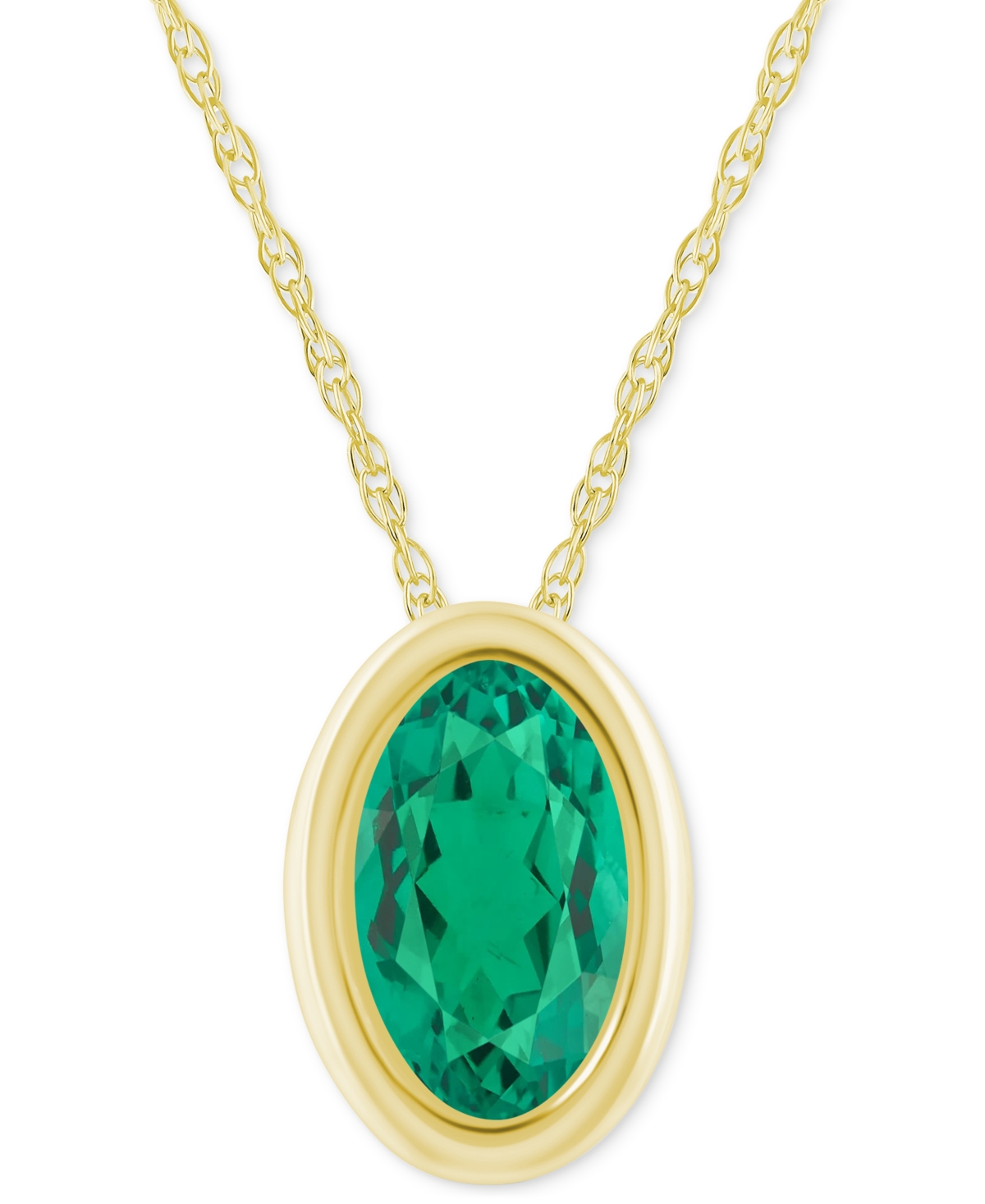 Click here for Pink Topaz Oval Solitaire 18 Pendant Necklace in 1... prices