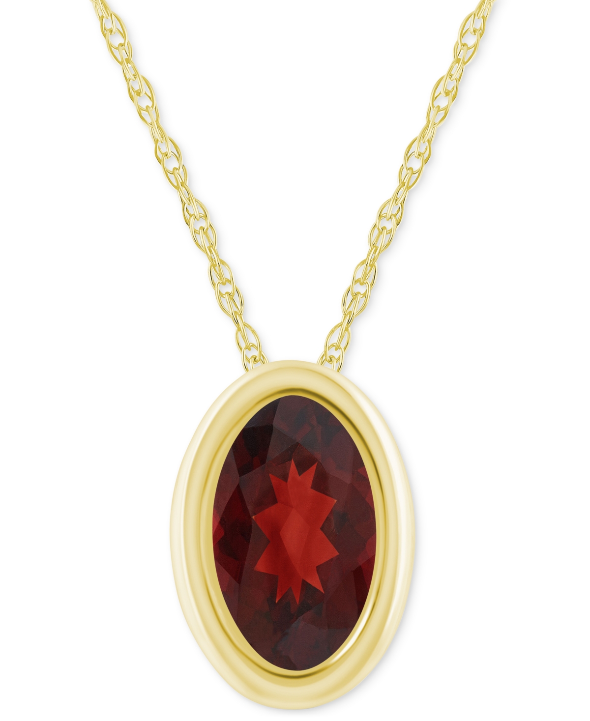 Click here for Pink Topaz Oval Solitaire 18 Pendant Necklace in 1... prices