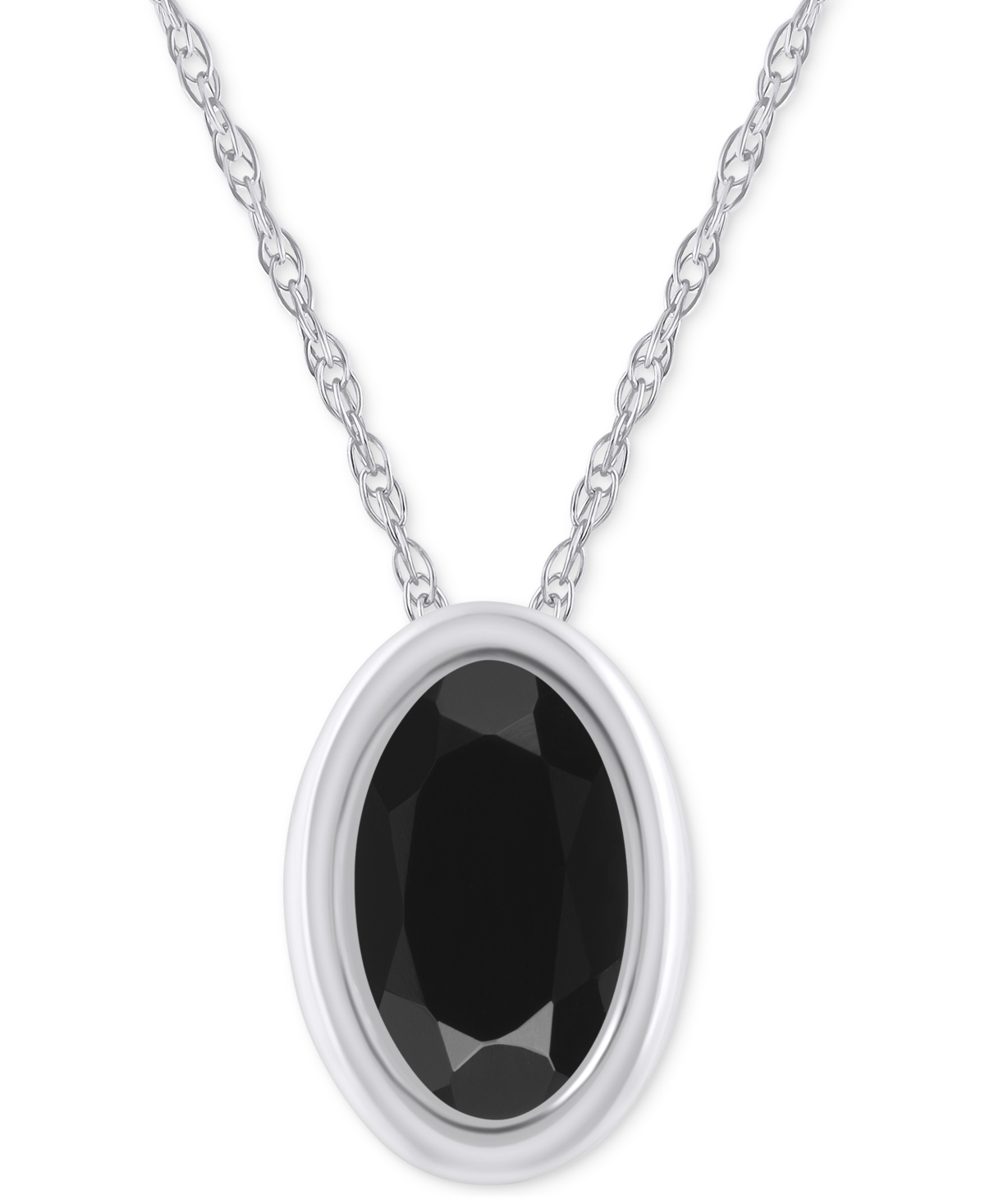 Click here for Pink Topaz Oval Solitaire 18 Pendant Necklace in 1... prices