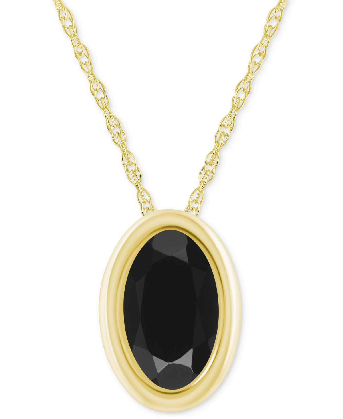 Click here for Pink Topaz Oval Solitaire 18 Pendant Necklace in 1... prices