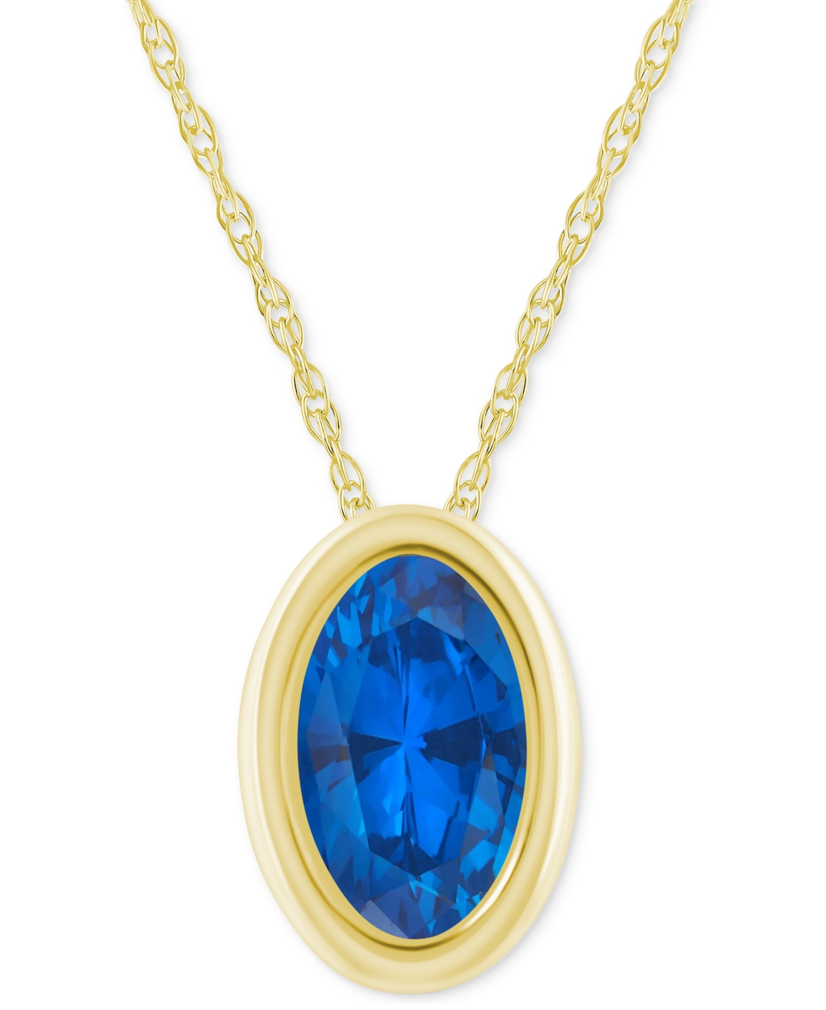 Click here for Pink Topaz Oval Solitaire 18 Pendant Necklace in 1... prices