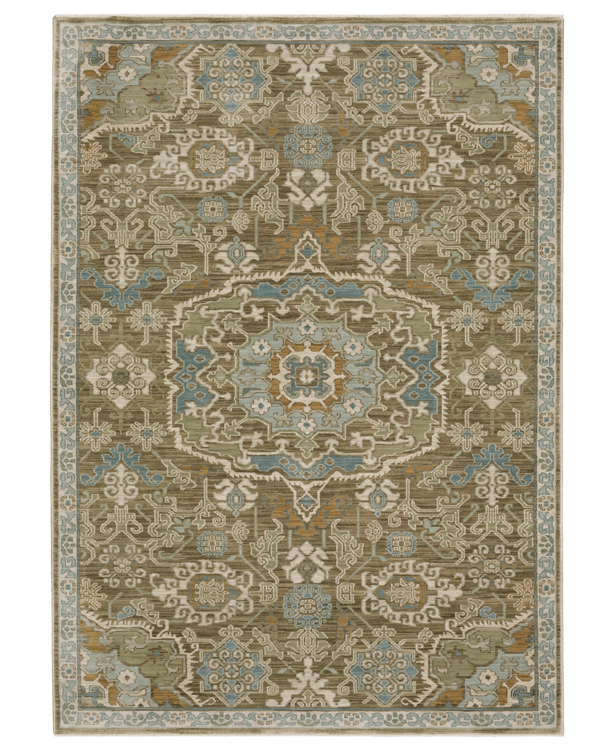 Click here for Oriental Weavers Maeve MAE13 67x96 Area Rug - Brow... prices